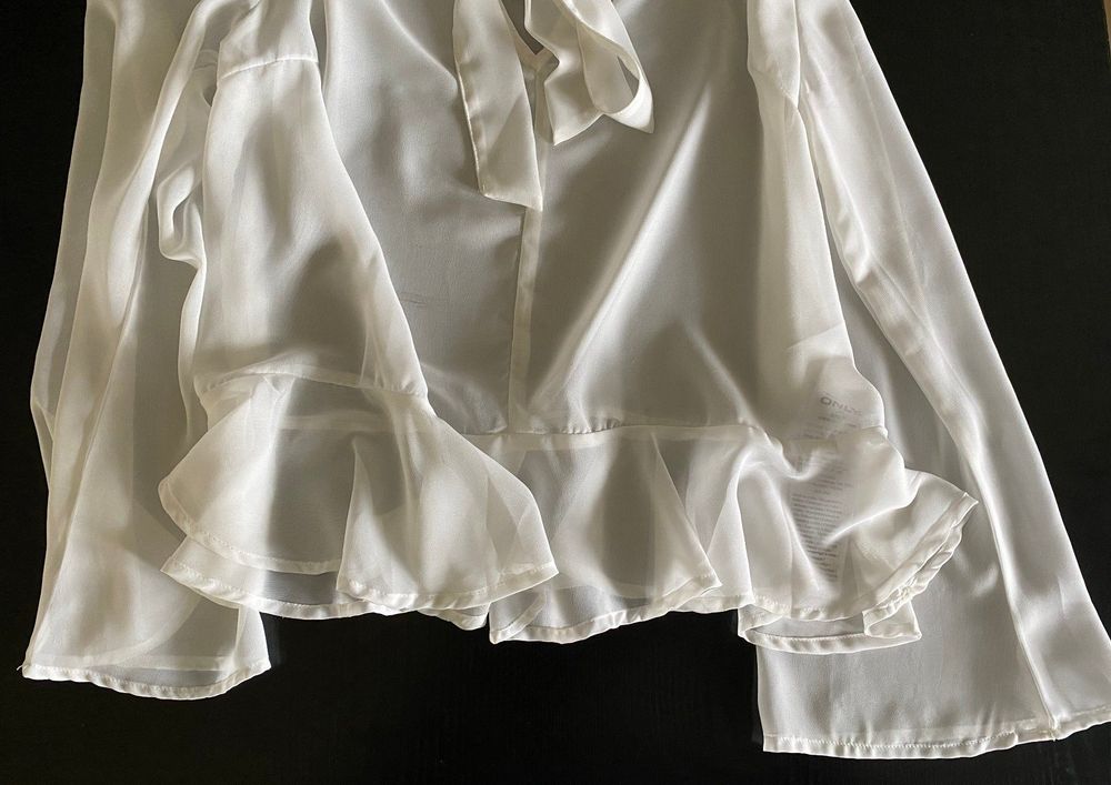 Top ONLY Grösse 40 durchsichtig transparent weiss (Nr. 2) (Gebraucht ...