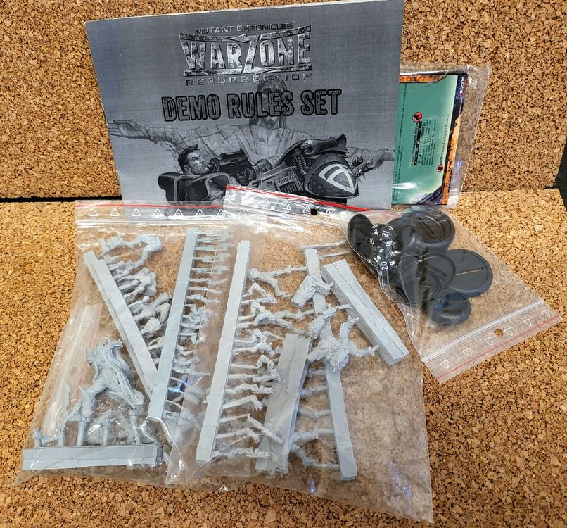 Tabletop Warzone Demo Set Sci-Fi Resin Miniatures (Gebraucht) in ...