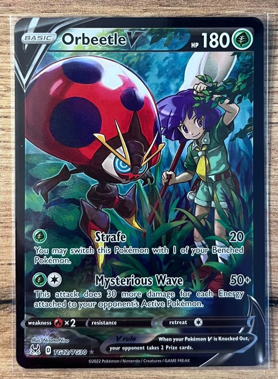Orbeetle V TG12/30 Pokemon Trainer Gallery Lost Origin (Gebraucht) in Andelfingen für CHF 6 ...