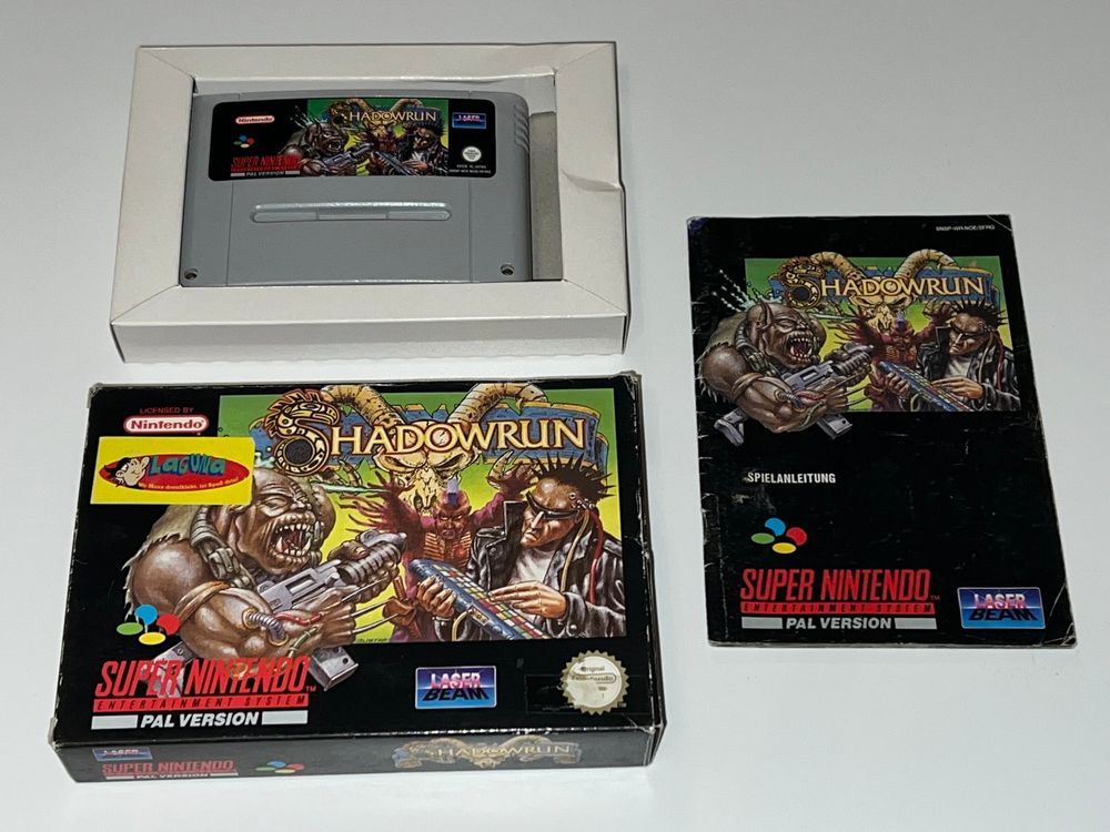 SNES Spiel - Shadowrun / Shadow Run (OVP) - selten (Gebraucht) in ...