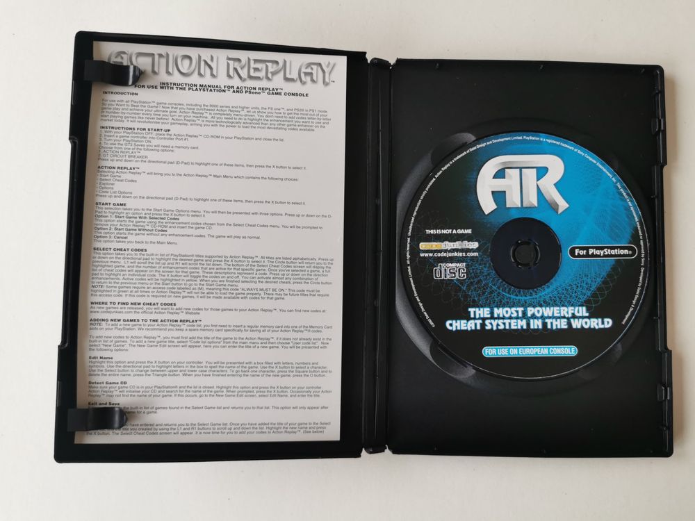 PS - Action Replay Cheat System Ps 1 Psx psone | Kaufen auf Ricardo