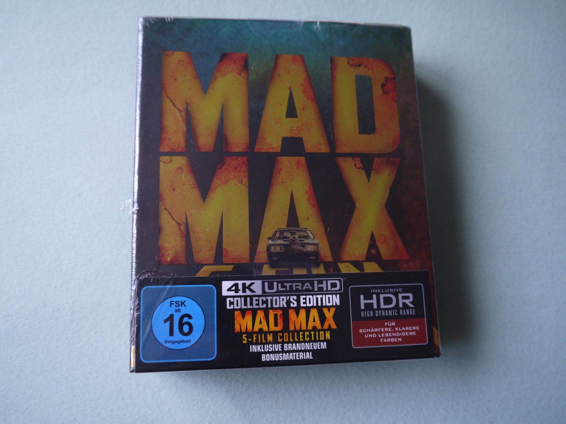 MAD MAX 5-Film-Ultimate Collector's Edition 4K UHD + Blu Ray (Neu und ...