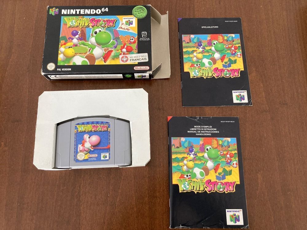 Nintendo 64 Spiel Game Yoshi‘s Story Box OVP N64 (Konsole) (Gebraucht ...