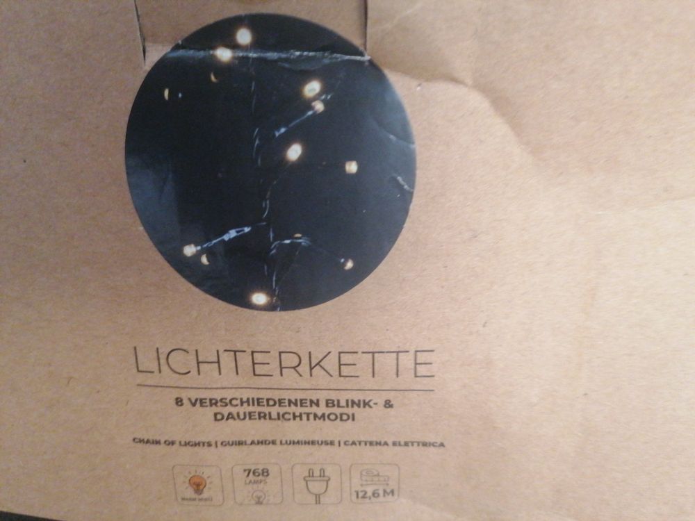 Lichterkette LED 12.6m neu (Neu und originalverpackt) in Ittigen für CHF 30 – mit Lieferung auf ...