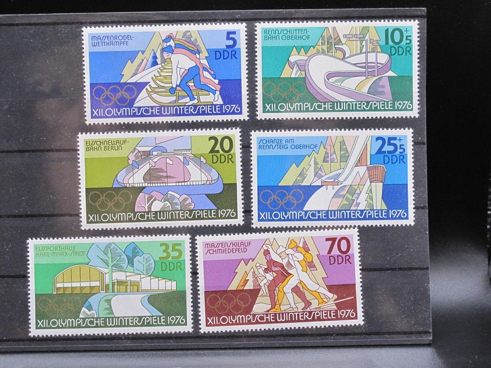 DDR 1975 Olympische Winterspiele ** (Gebraucht) in Wil SG für CHF 1 ...