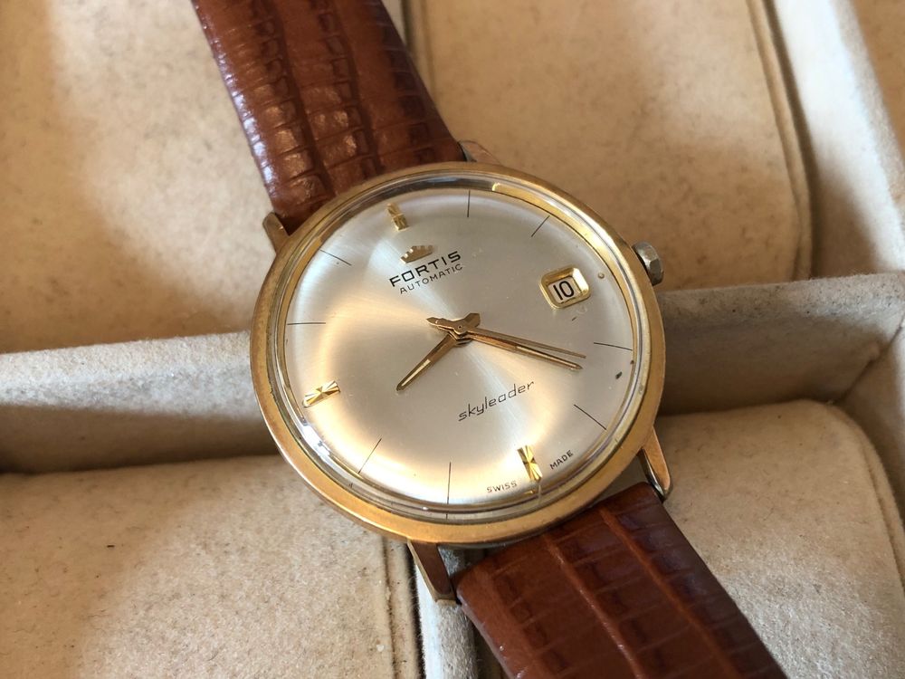 Montre vintage Fortis Skyleader automatique 35mm fonctionne (Gebraucht ...