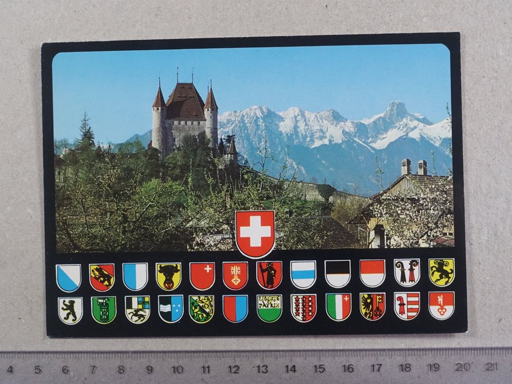 Thun, Schloss, Kantonswappen, Stockhorn | Kaufen auf Ricardo