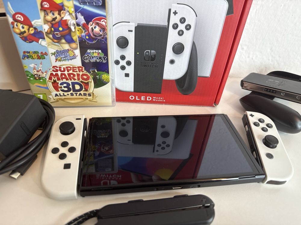 Like New! Nintendo Switch OLED + Super Mario 3D All Stars 🔥 (Gebraucht ...
