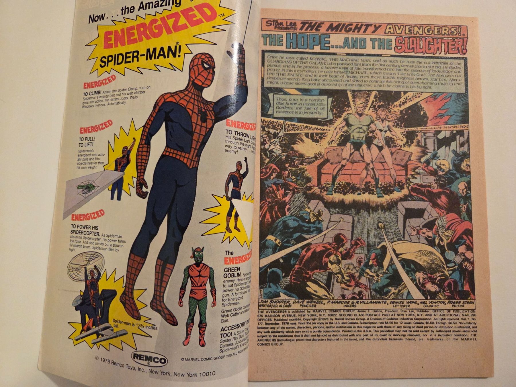 AVENGERS #177 (Marvel, 1978) Guardians of the Galaxy! (Gebraucht) in ...