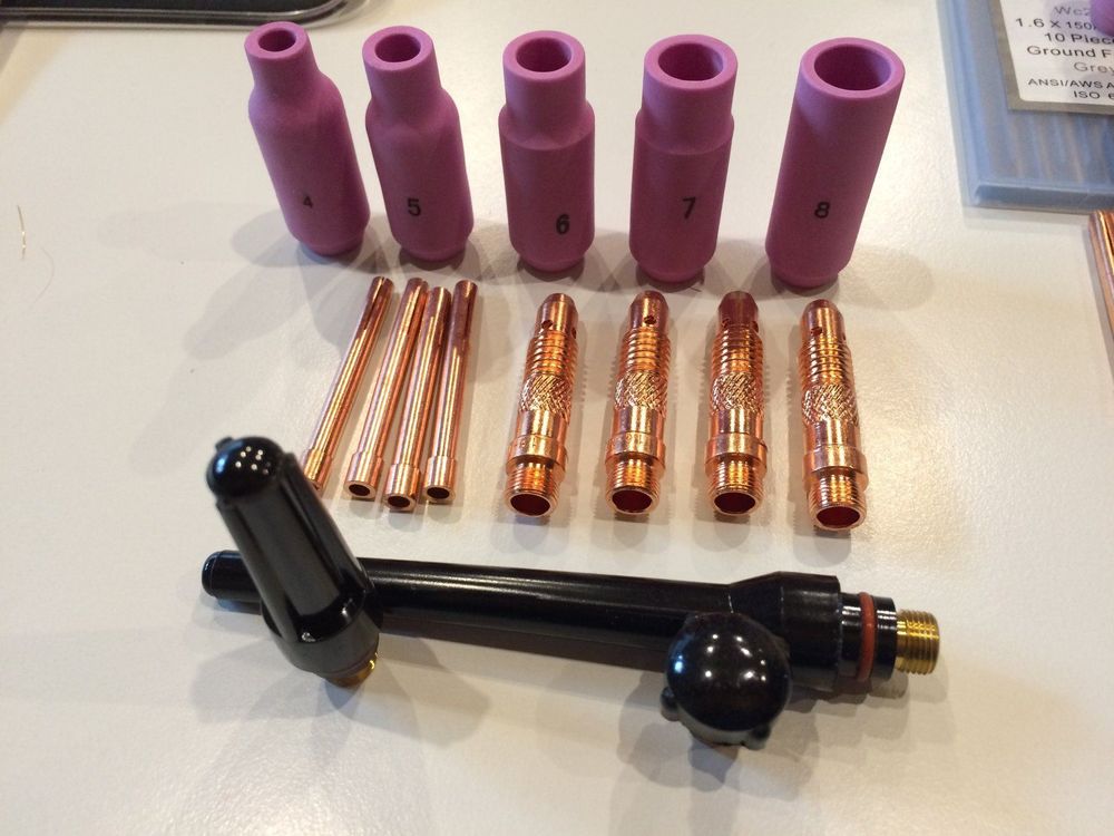 HST TIG WIG Verschleißteile Set 16teilig (Neu und originalverpackt) in ...