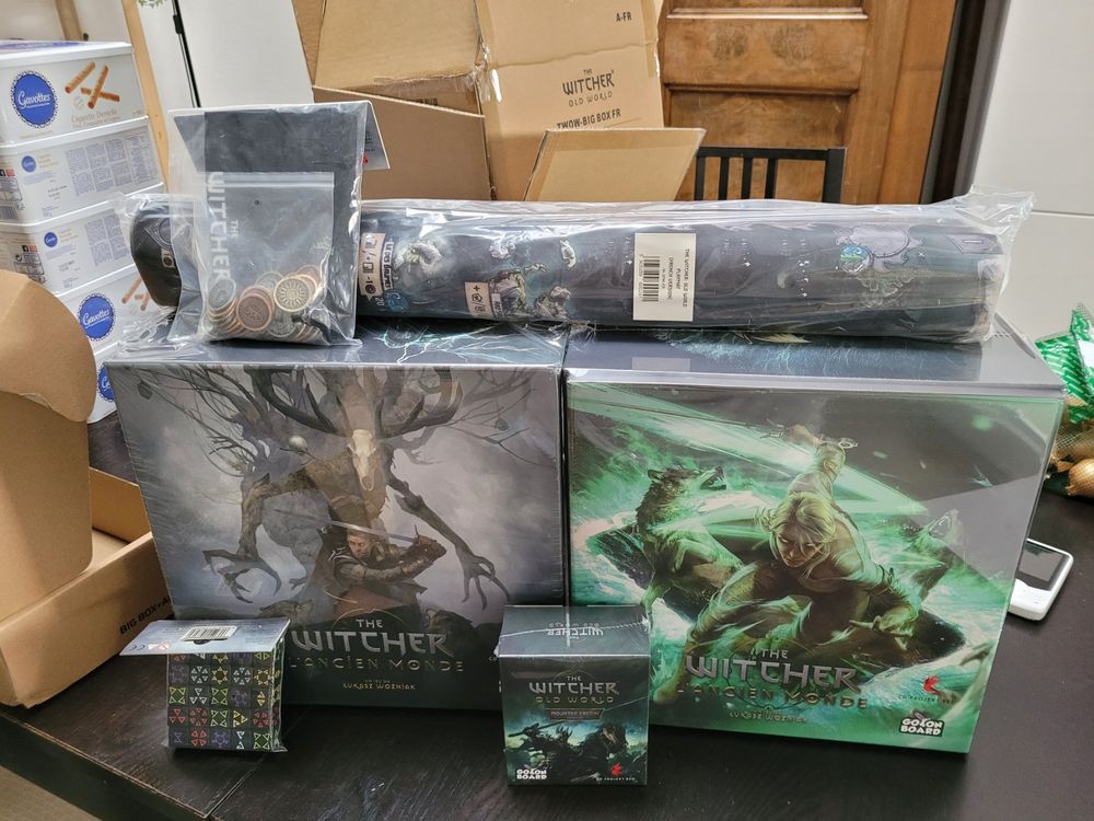 The Witcher Old World Kickstarter All-in Big Box Edition FR (Neu und ...