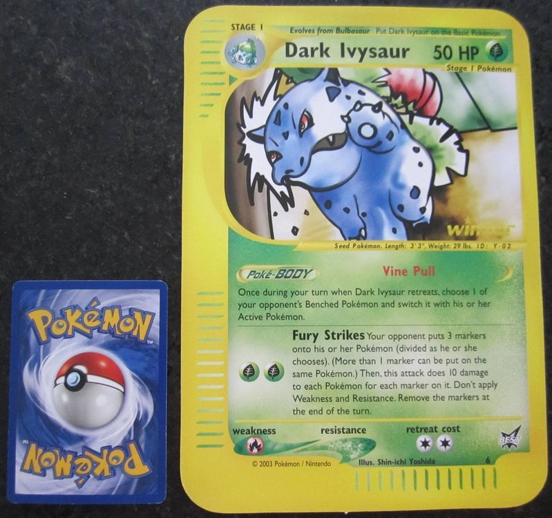 Pokémon Karte Dark Ivysaur Nr. 6 Uebergr | Kaufen auf Ricardo