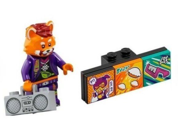 Lego 43101 - Nr7: Red Panda Dancer - Vidiyo Minifigur (Neu (gemäss ...