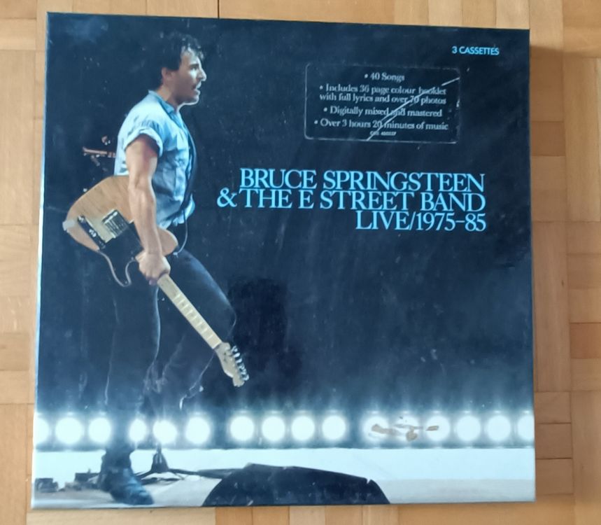 BRUCE SPRINGSTEEN - Live 1975-1985 MC Box (Gebraucht) in Luzern für CHF ...