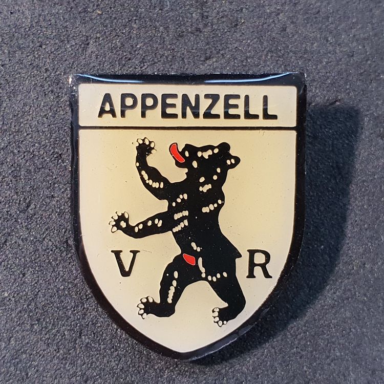 Y732 - Pin Kantonswappen Appenzell (Gebraucht) in Reinach BL für CHF 1. ...