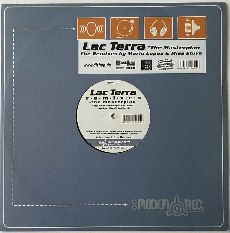 Lac Terra, The Masterplan, Remixes (Trance, Hard Trance) (Neu (gemäss ...