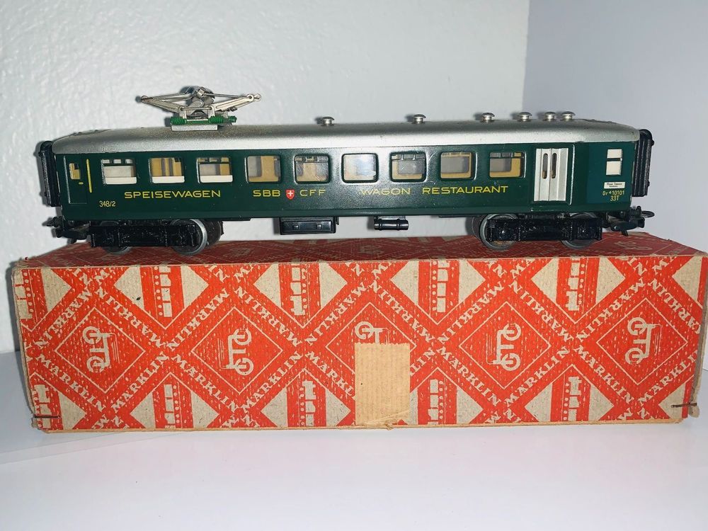 Märklin 348/2 SBB CFF speisewagen H0 (Gebraucht) in St-Aubin-Sauges für CHF 30 – mit Lieferung ...