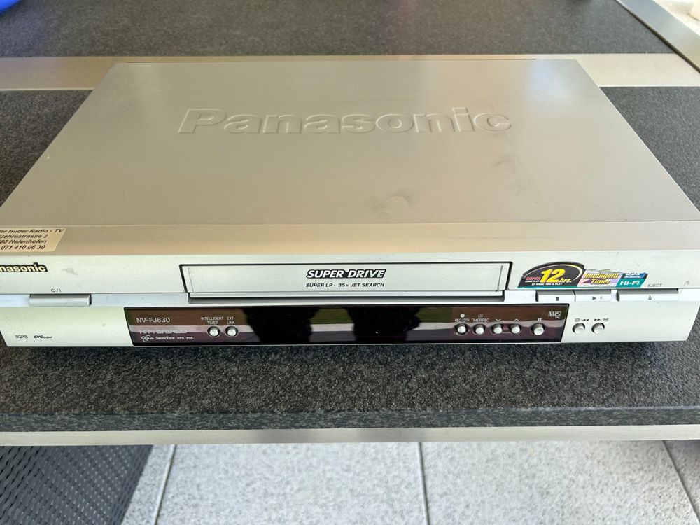 VHS Video Player Panasonic Super Drive (Gebraucht) in Amriswil für CHF 29 – nur Abholung auf ...
