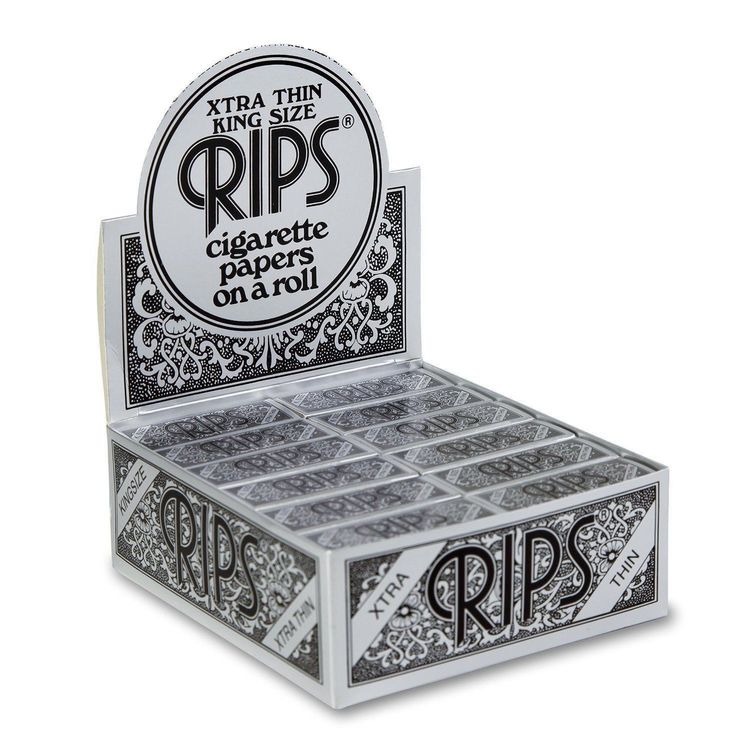 Rips Xtra Thin Silber King Size- 24 Stk. (Neu und originalverpackt) in ...