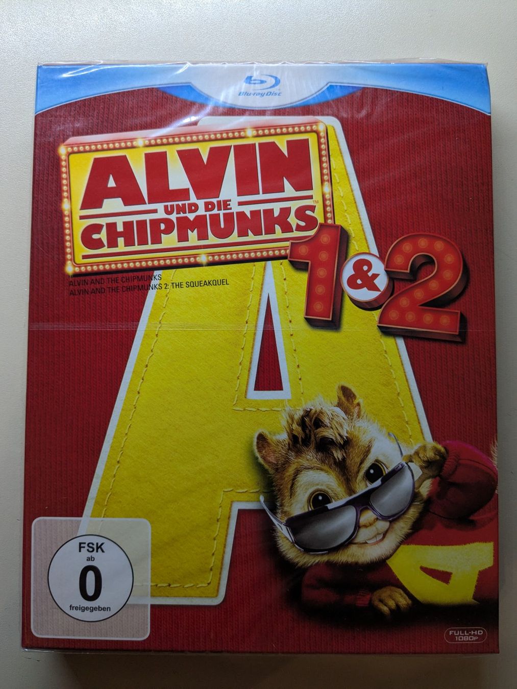 Alvin and the Chipmunks 1&2 [2 Blu-rays/neu&OVP] (Neu und ...