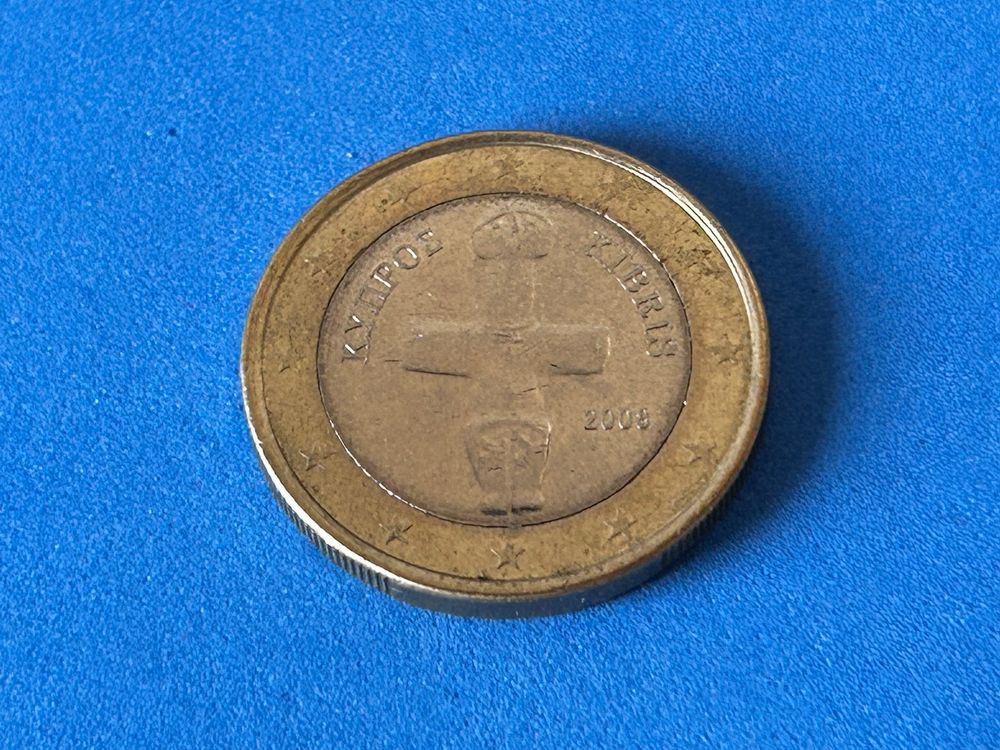 Cyprus - 1 Euro 2008 (Gebraucht) in Corcelles NE für CHF 1.2 – mit ...