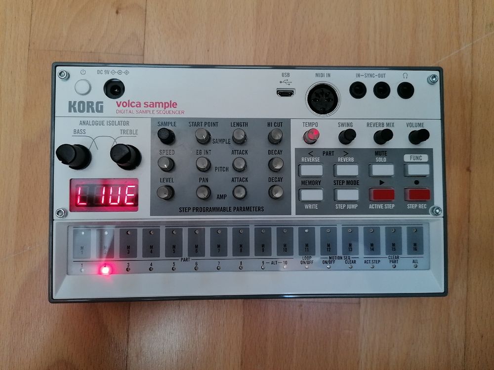 Korg volca sample 2, Original mit OVP (Neu (gemäss Beschreibung)) in ...