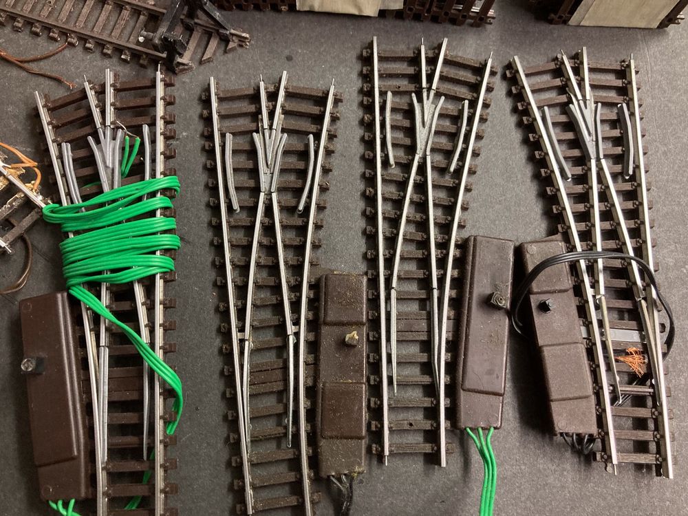 Kleinbahn Schachtel mit Zug, Trafo, Schienen, Weichen (Gebraucht) in ...