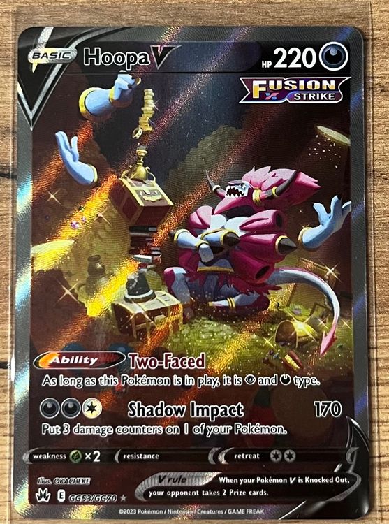 Hoopa V GG53 Pokemon Crown Zenith | Kaufen auf Ricardo