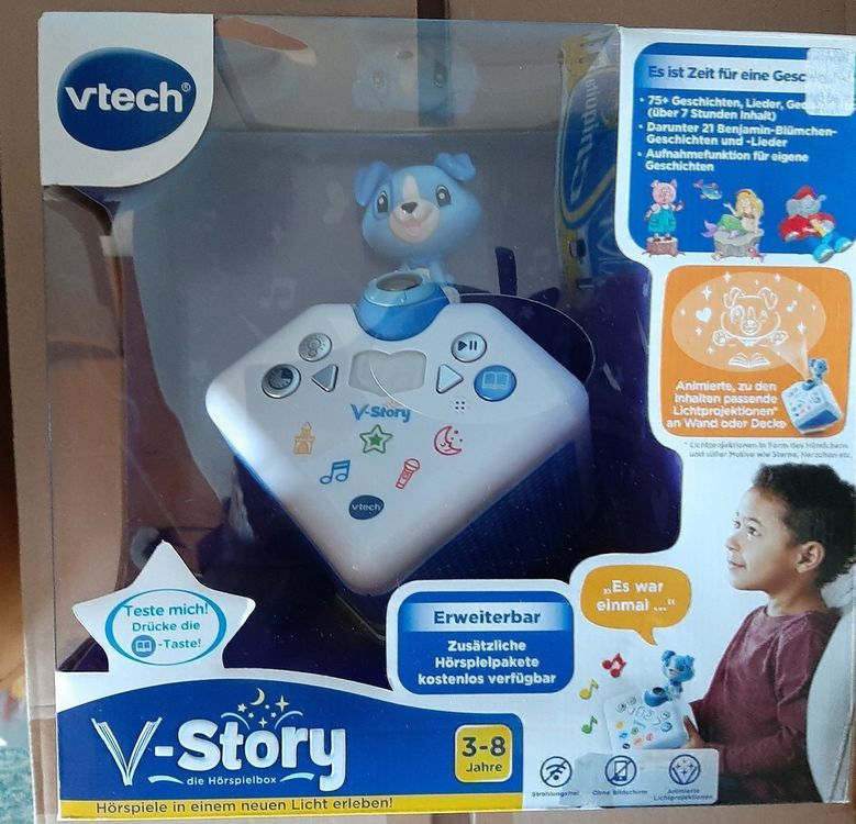 Vtech V-Story, die Hörspielbox (Neu und originalverpackt) in ...