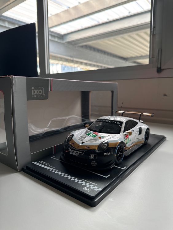 Porsche 911 RSR #91 Modellauto Ixo 1:18 (Neu und originalverpackt) in ...