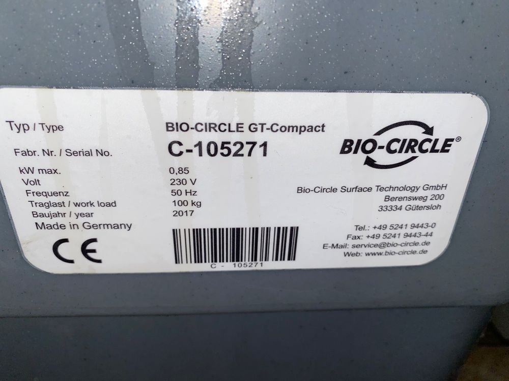 Bio Circle GT Compact Kleinteilereiniger Reinigungsmaschine | Kaufen ...