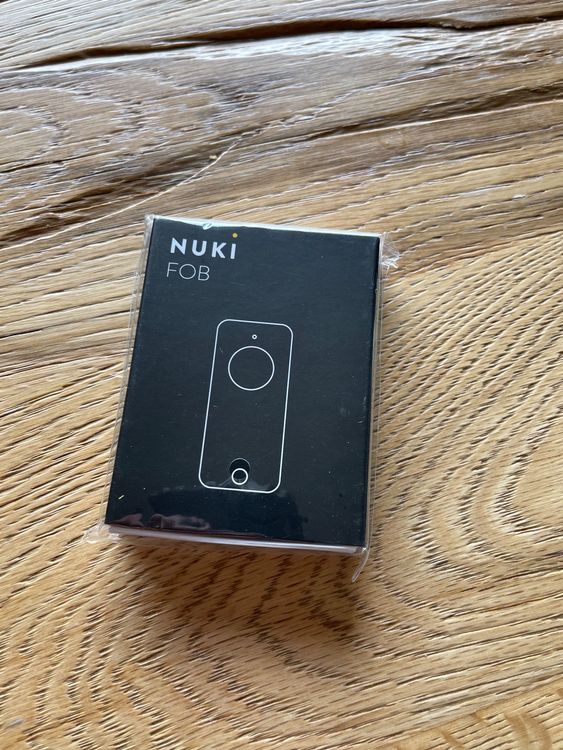 Nuki Fob Smart Lock Schwarz | Kaufen auf Ricardo