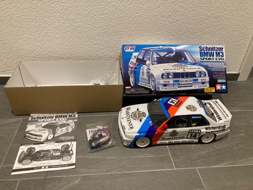 Tamiya BMW Schnitzer M3 Evo DTM (TT-01) Bausatz #58323 (Neu (gemäss ...