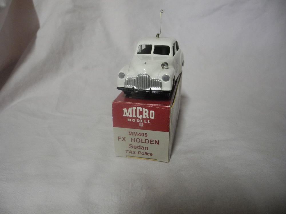 MICRO MODELS MM 405 FX HOLDEN SEDAN TAS POLICE MIB (Neu und ...