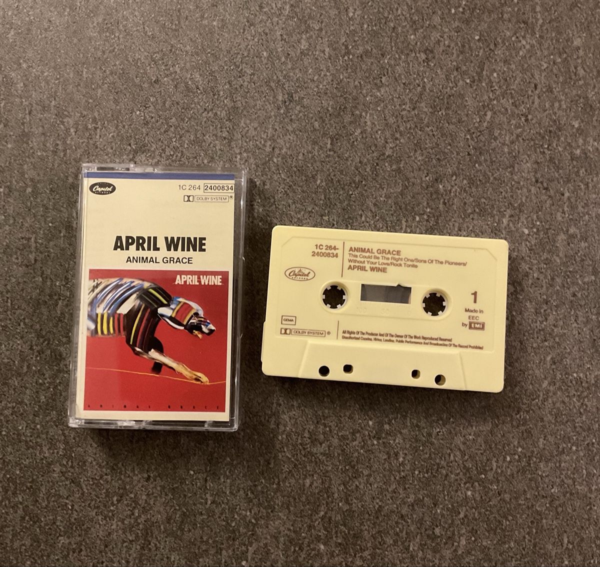 April Wine - Animal Grace - Kassette - Rarität - 1984 (Gebraucht) in ...