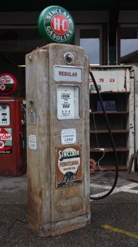 Tanksäule Sinclair Wayne 70 (Antik) in Schalunen für CHF 3450 – mit ...