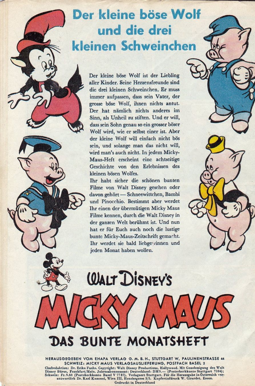 Micky Maus Jubiläumsheft, 1988 für Sammler +Nr.2 1951 (Gebraucht) in ...