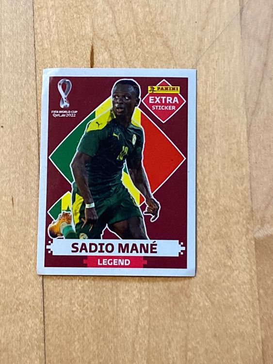 Panini extra sticker Sadio Mané (base) | Kaufen auf Ricardo