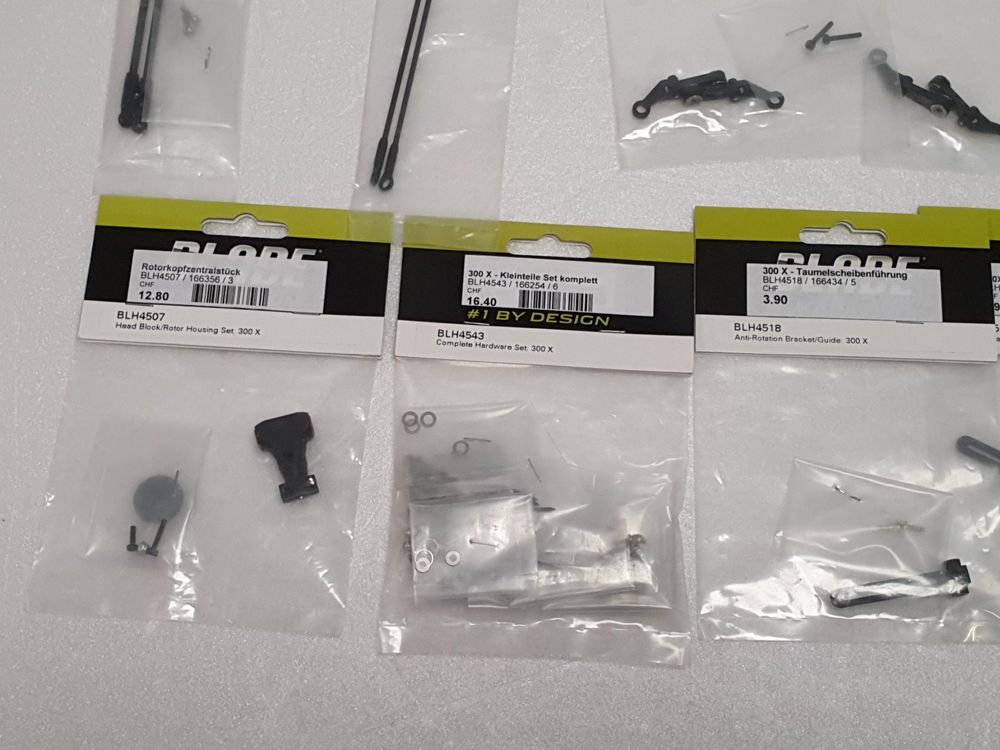 Heli Blade 300 X Ersatzteile Mix 19-teilig | Kaufen auf Ricardo