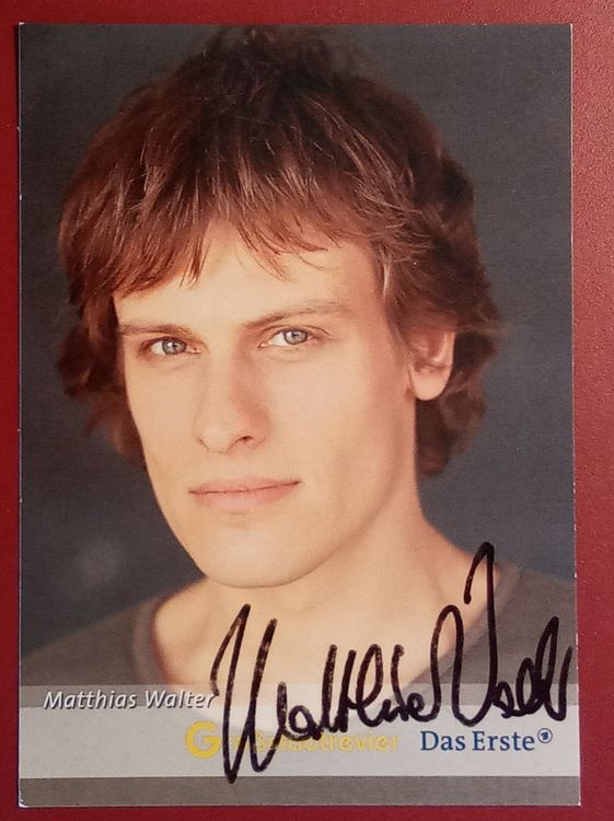 Matthias Walter Autogramm signiert Fotopostkarte 10x15cm (Gebraucht) in Bischofszell für CHF 3.9 ...