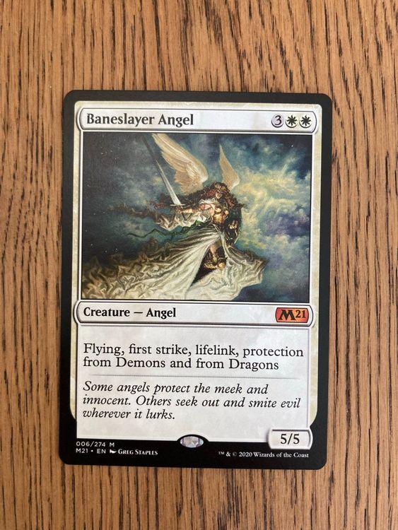 Baneslayer Angel Magic 2021 NM (Neu (gemäss Beschreibung)) in ...