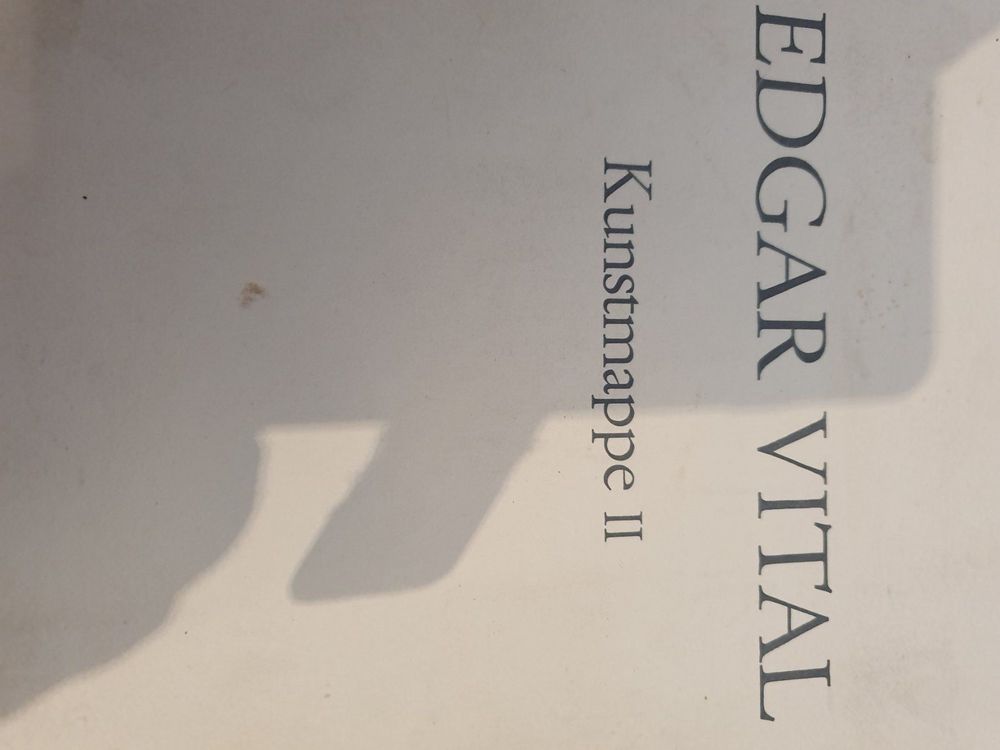 Kunstmappe von Edgar Vital 1969 (Gebraucht) in Chur für CHF 15 – mit Lieferung auf Ricardo kaufen