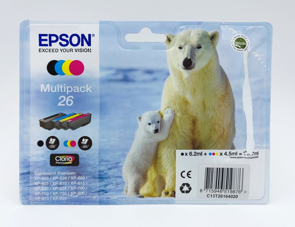 Epson Multipack 26 Druckerpatronen, neu | Kaufen auf Ricardo