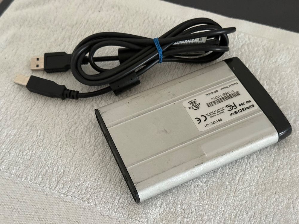 💛 Portable 2.5" Harddisk Drive ARGOSY HD 260 (Gebraucht) in Weinfelden ...