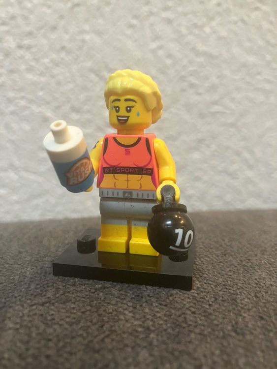 Lego figurine collection série 25 fitness girl Minifigur | Kaufen auf ...