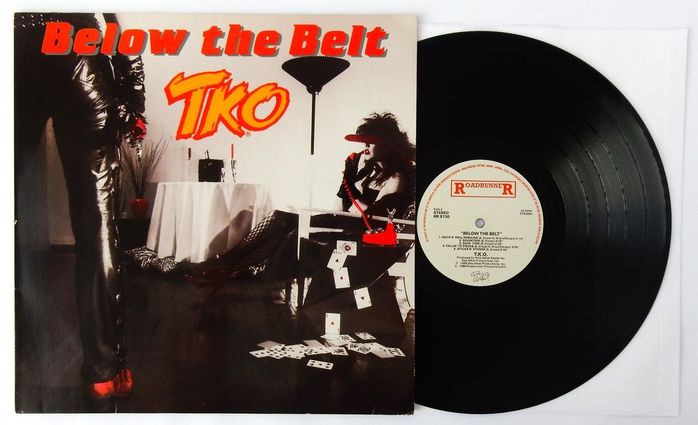 Vinyl / LP Album « TKO - Below the Belt » 1986 (D'occasion) à Alpnach ...