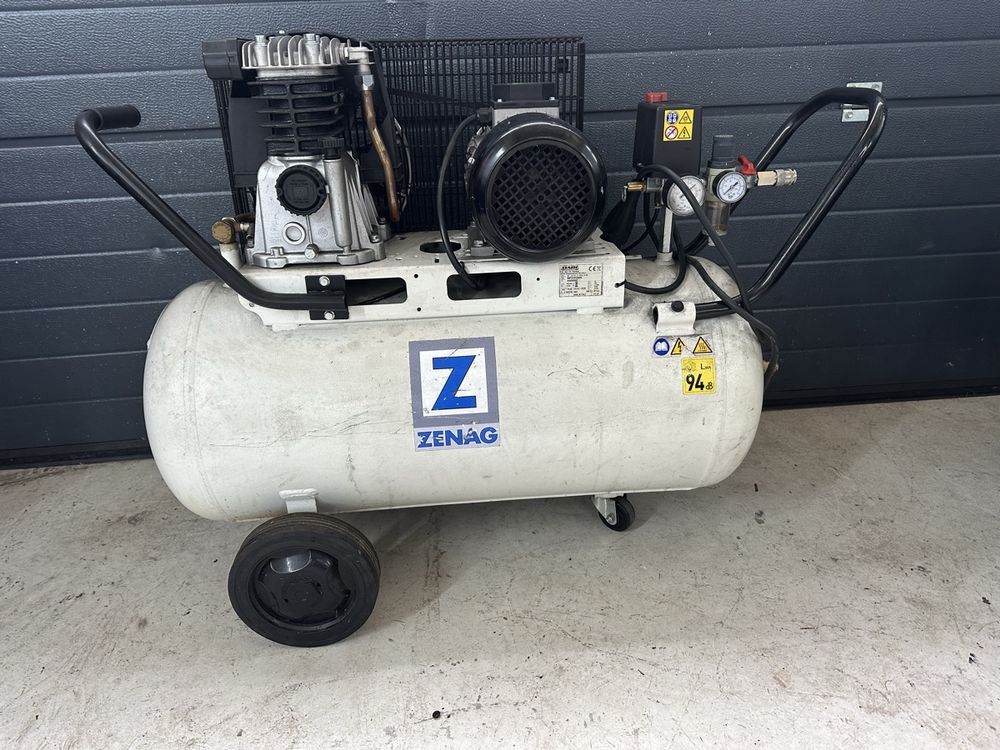 Zenag Druckluft Kompressor 10 bar 100 Liter ab 699.00 (Gebraucht) in ...