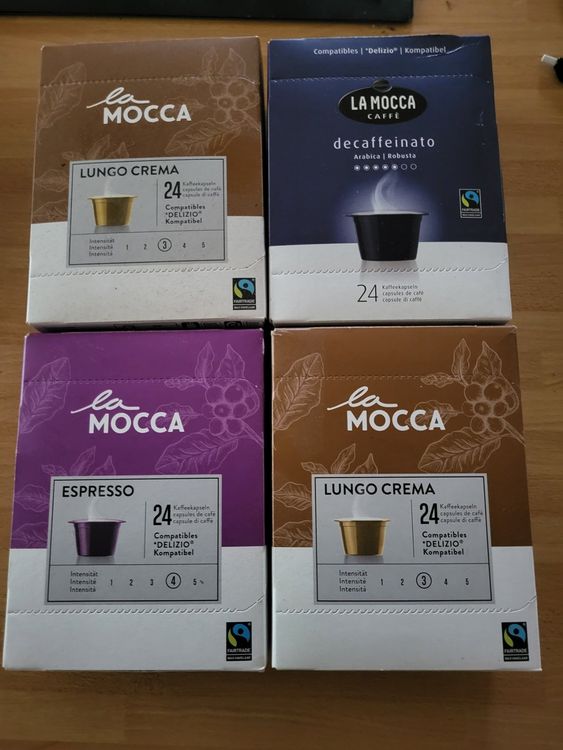 Capsules la Mocca 4 paquets de 24 capsules (Neuf avec emballage d ...