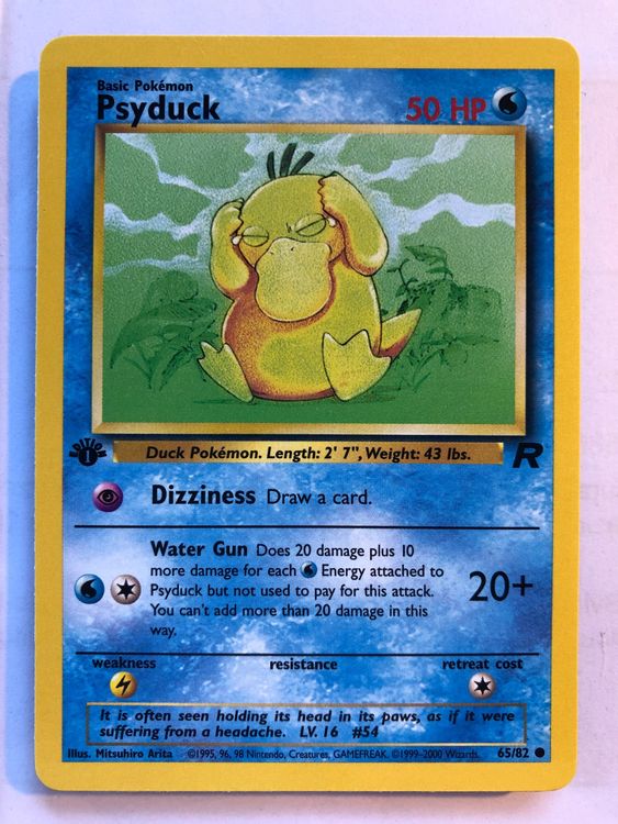 Psyduck 1st Team Rocket - MINT - ab 1.- (Usato) a Giubiasco per CHF 1 ...