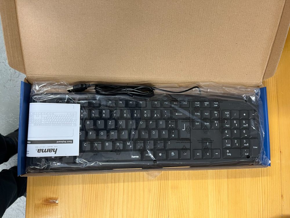 Hama Keyboard PC-Tastatur HAMA (Basic Keyboard VERANO) (Neu (gemäss ...